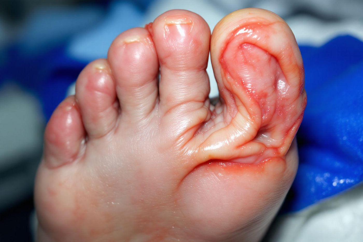 Orteil gonflé, rouge et douloureux : causes, symptômes et photos pour